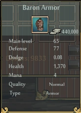 Baron Armor | Esgrima Online Wiki | Fandom