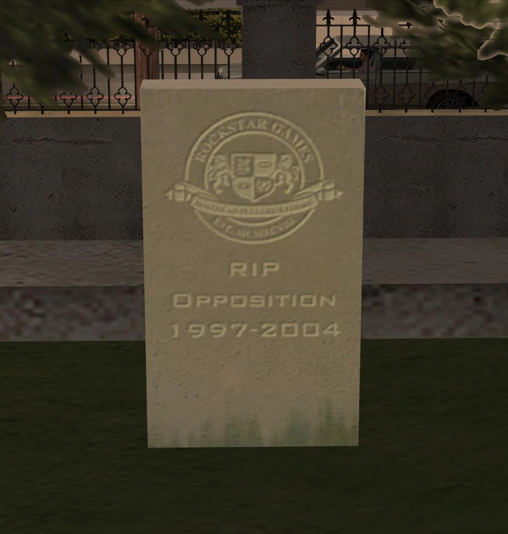 RIP Opposition | Grand Theft Encyclopedia | Fandom
