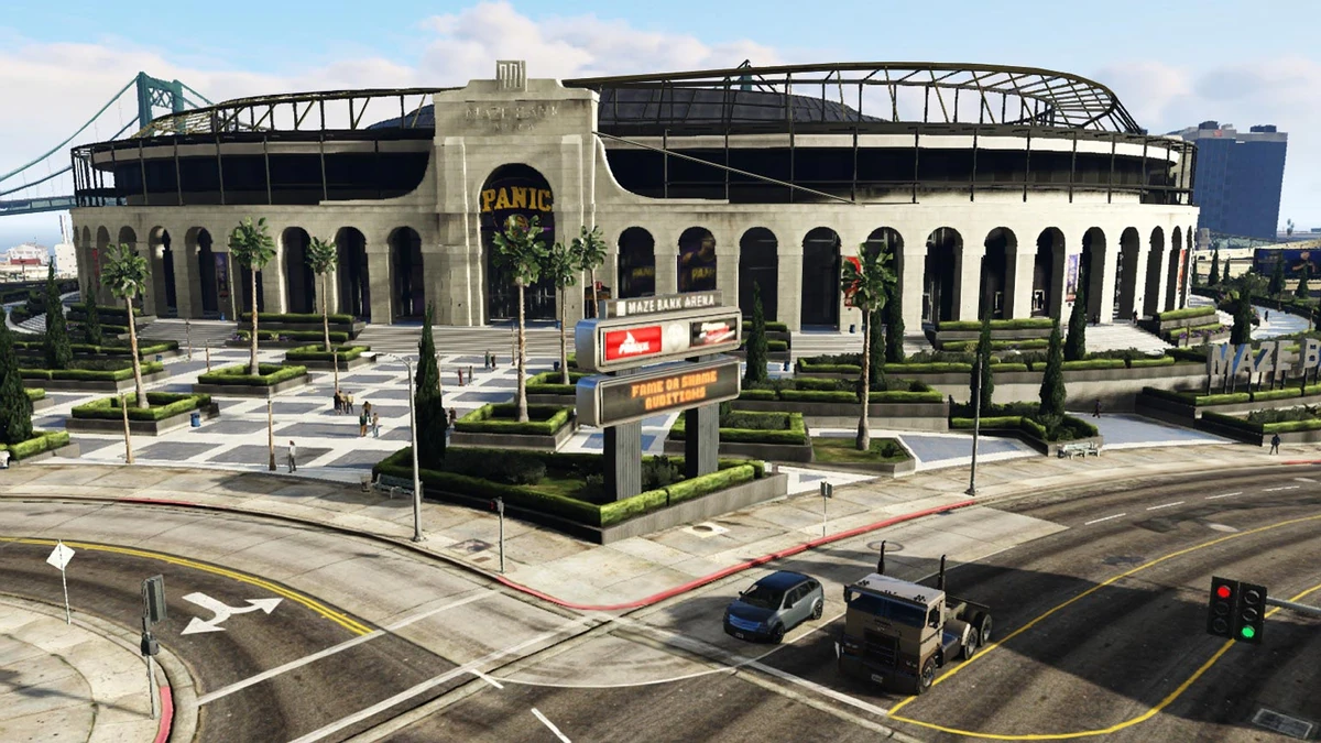 Maze Bank Arena | Grand Theft Encyclopedia | Fandom