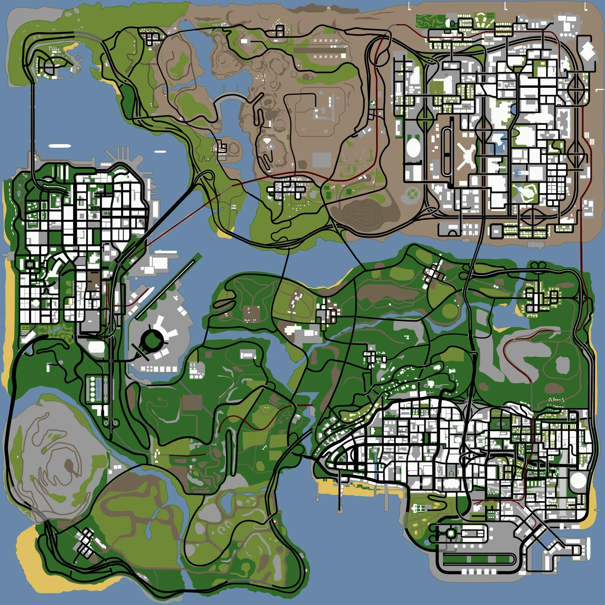 San Andreas (Universo 3D) | Grand Theft Encyclopedia | Fandom