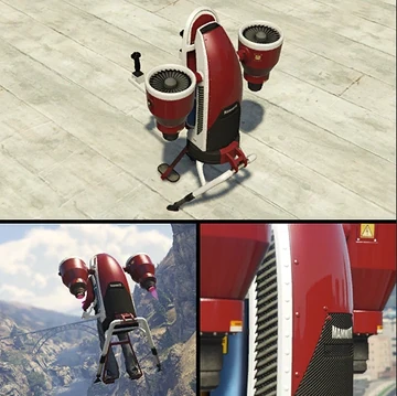 ¿Cómo se llama el jet pack de GTA 5? - Thruster | GTA Wiki