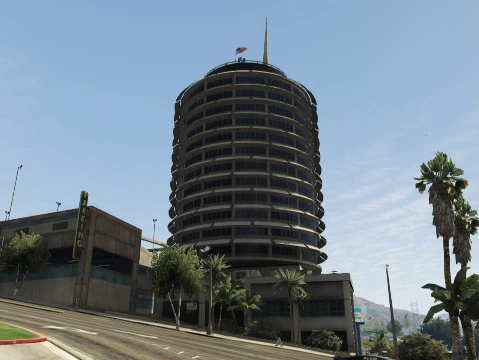 Edificio De Capitol Records Gta V