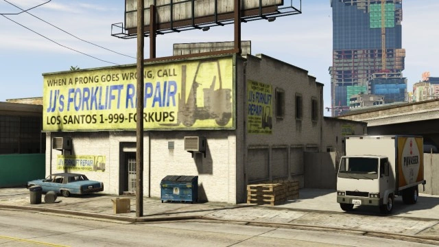JJ's Forklift Repair | Grand Theft Encyclopedia | Fandom