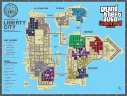 Mapa De Gta 4 Con Iconos