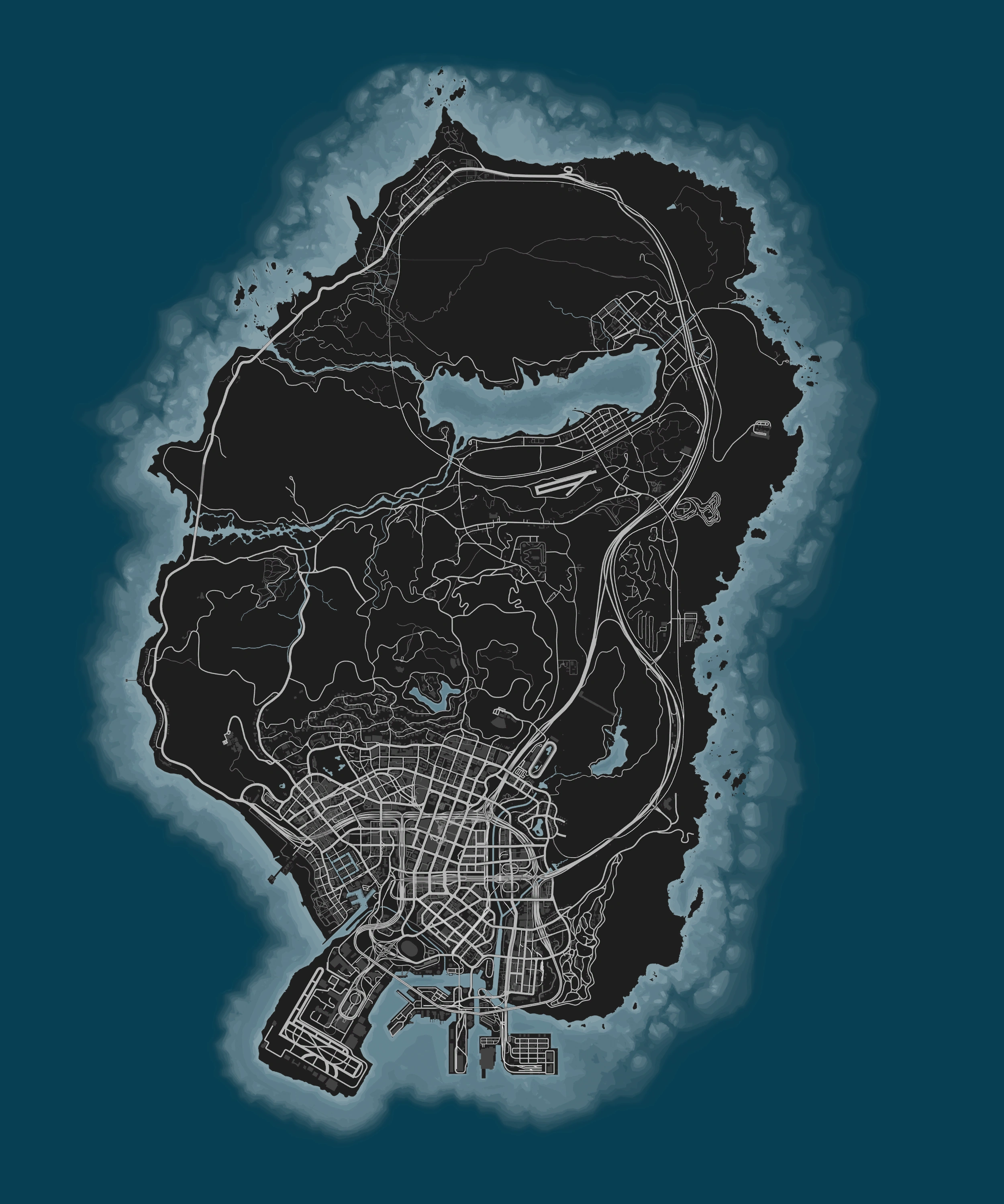 Mapa De Planos De Gta 5