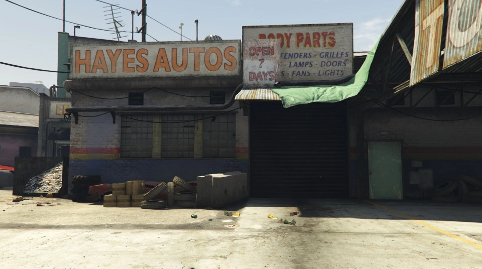 Hayes Autos | Grand Theft Encyclopedia | Fandom