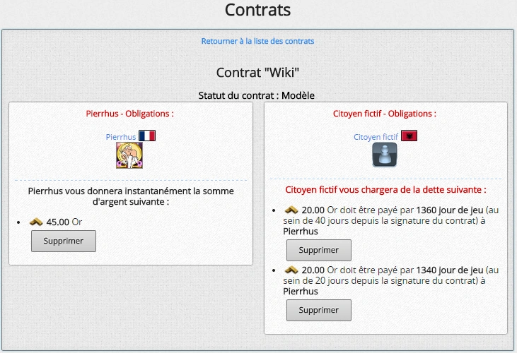 Les contrats | Wiki E-Sim | Fandom