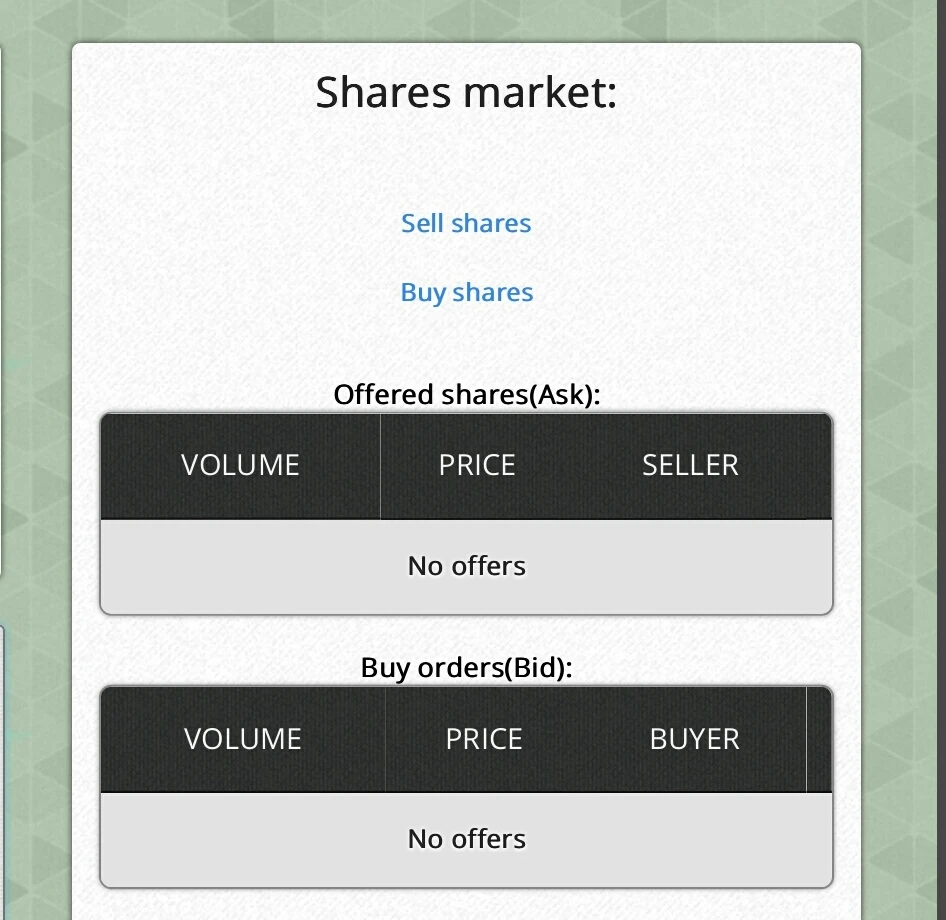 Stock company | E-Sim Wiki | Fandom