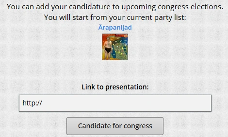 Congress | E-Sim Wiki | Fandom