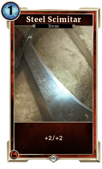 Steel Scimitar - The Elder Scrolls: Legends Wiki