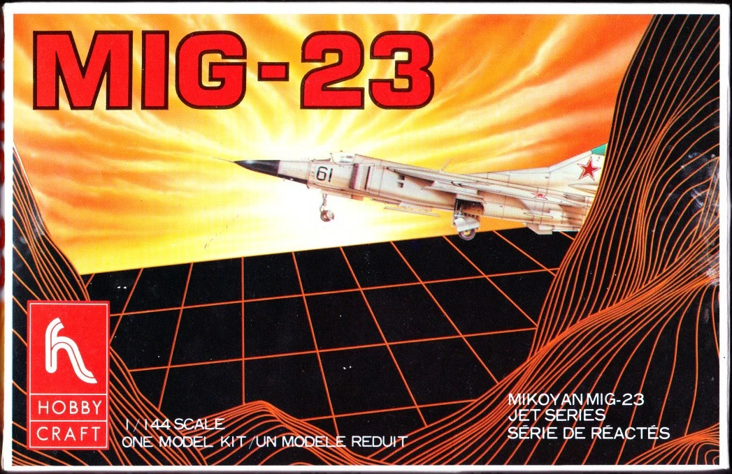 Hobbycraft 1/144 HC1112 Mikoyan MiG-23 | Encyclopedia of Scale Models ...