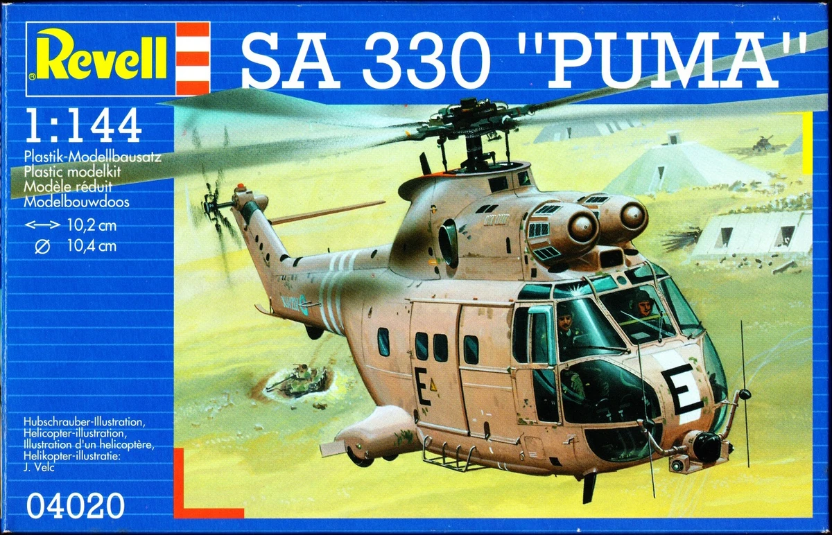 Revell/Germany 1/144 04020 SA 330 Puma | Encyclopedia of Scale Models ...