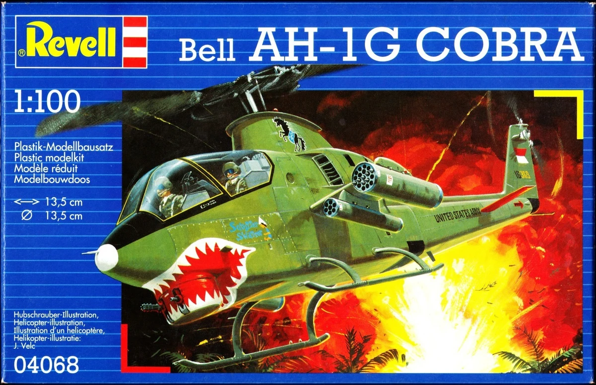 Revell/Germany 1/100 04068 Bell AH-1G Cobra | Encyclopedia of Scale ...