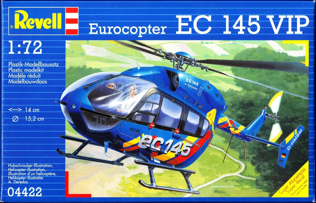 Revell/Germany 1/72 04422 Eurocopter EC145 VIP | Encyclopedia of Scale ...