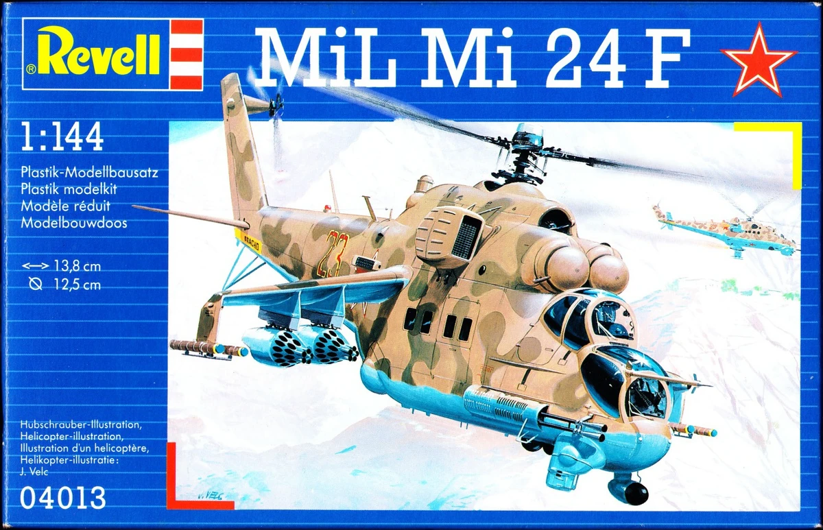Revell/Germany 1/144 04013 MiL Mi 24F | Encyclopedia of Scale Models ...