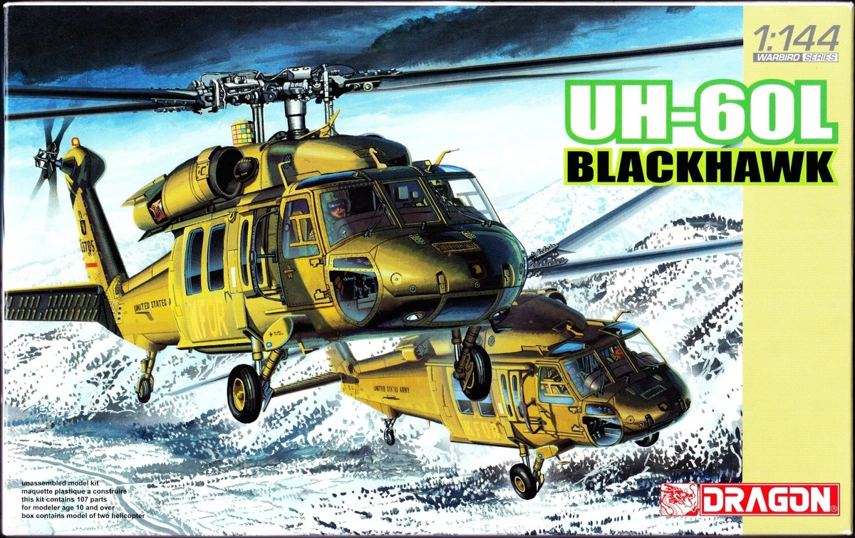 Dragon Models 1/144 4578 UH-60L Black Hawk | Encyclopedia of Scale ...