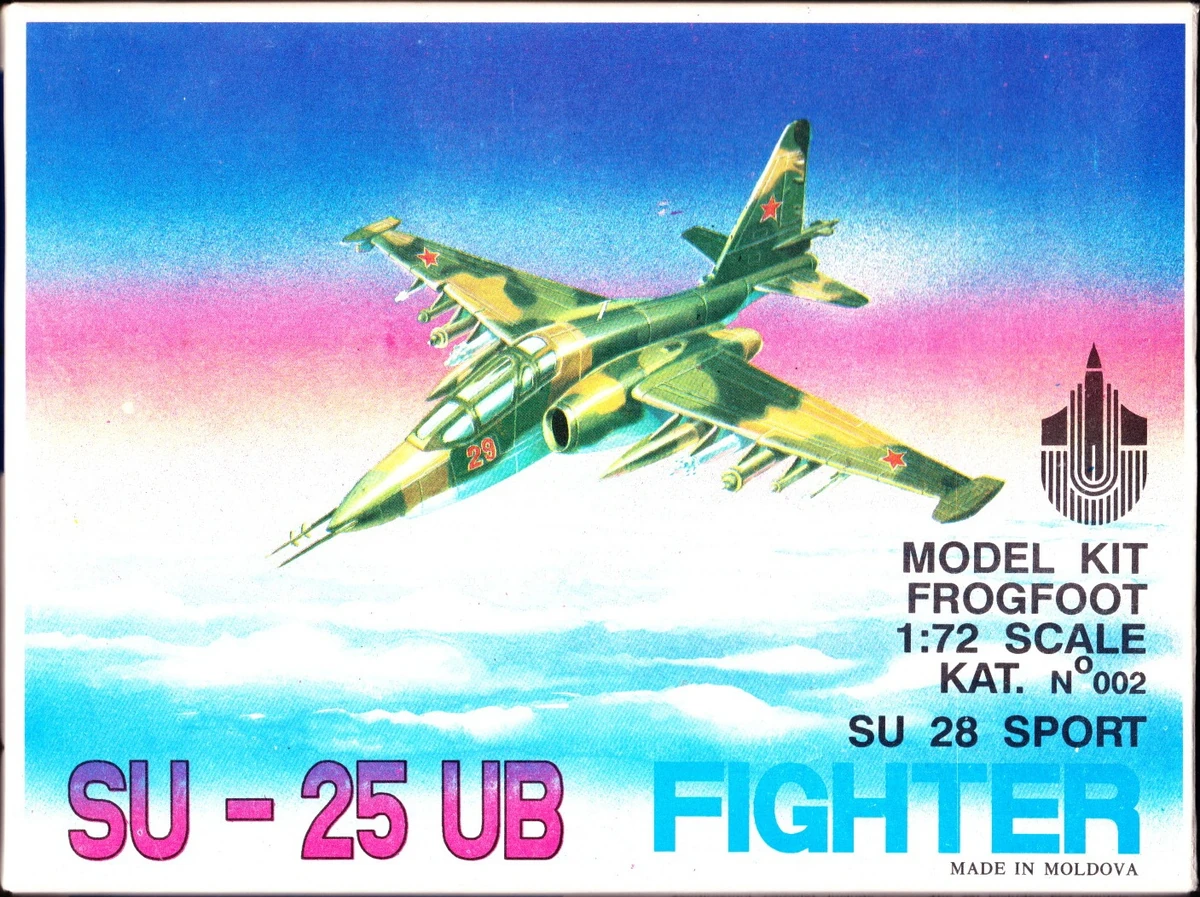 UNDA 1/72 002 Su-25UB Frogfoot / Su 28 Sport | Encyclopedia of Scale ...