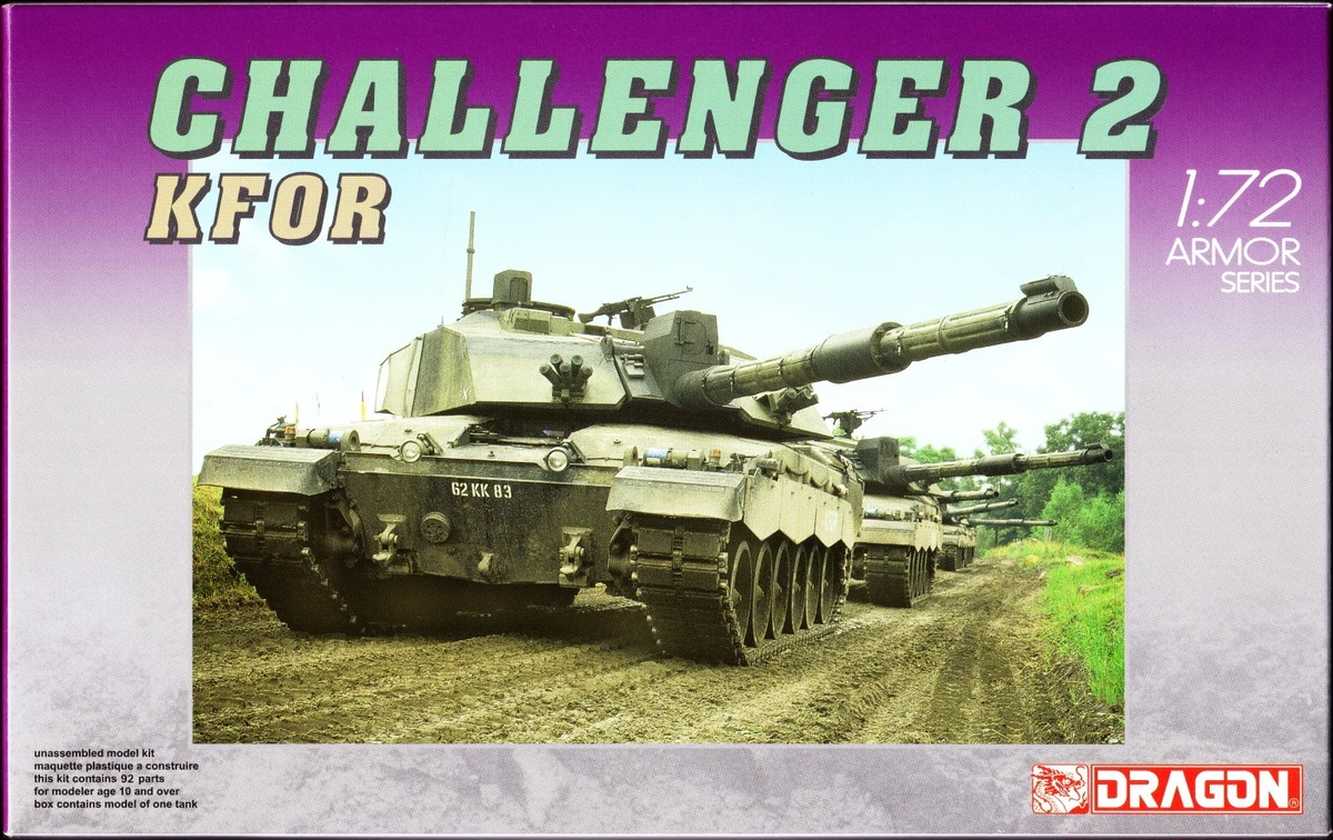 Dragon Models 1/72 Challenger 2 | Encyclopedia of Scale Models Wiki ...