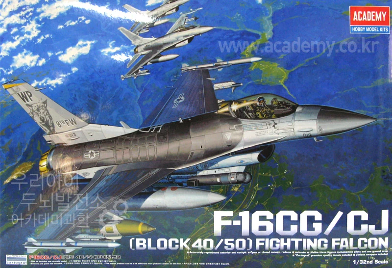 Academy 1/32 Lockheed Martin F-16C Fighting Falcon | Encyclopedia of ...