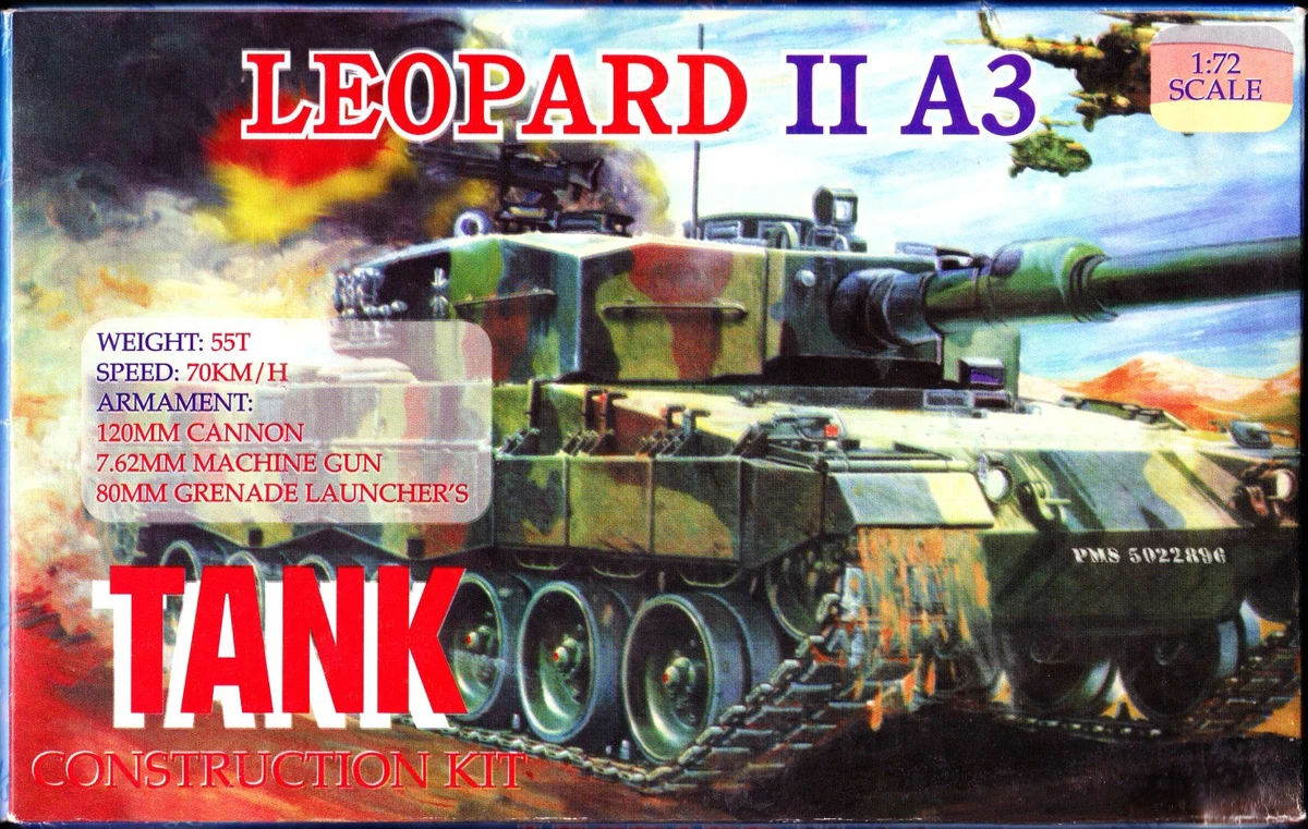 Galaxy/PMS 1/72 3 Leopard II A3 | Encyclopedia of Scale Models Wiki ...