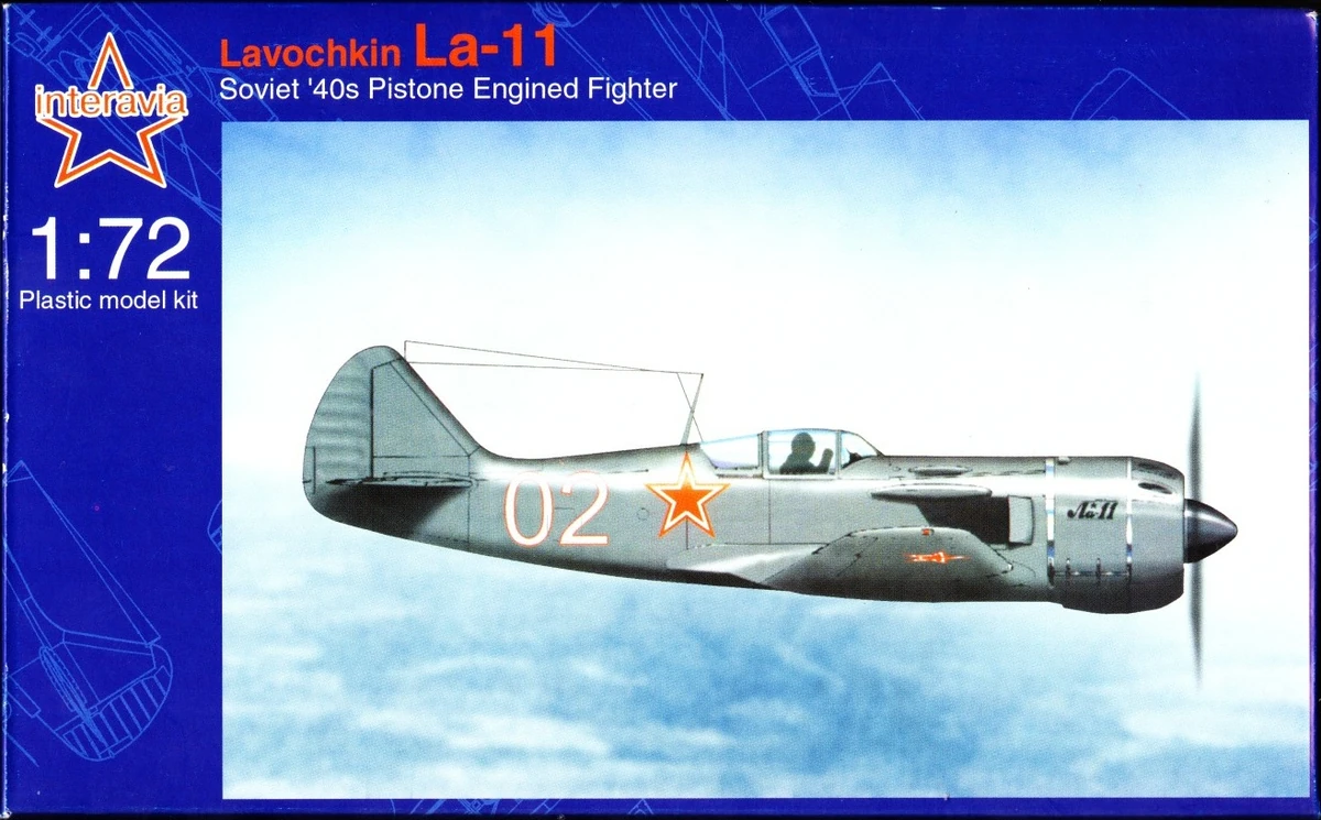 Interavia 1/72 Lavochkin La-11 | Encyclopedia of Scale Models Wiki | Fandom
