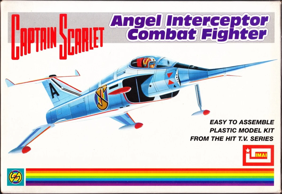 Imai/Amerang B-1206 Captain Scarlet Angel Interceptor Combat Fighter ...