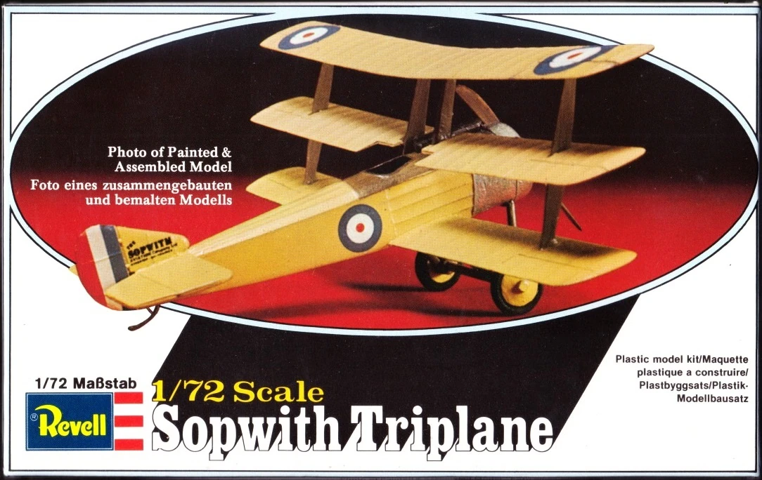 Revell/Germany 1/72 4157 Sopwith Triplane | Encyclopedia of Scale ...