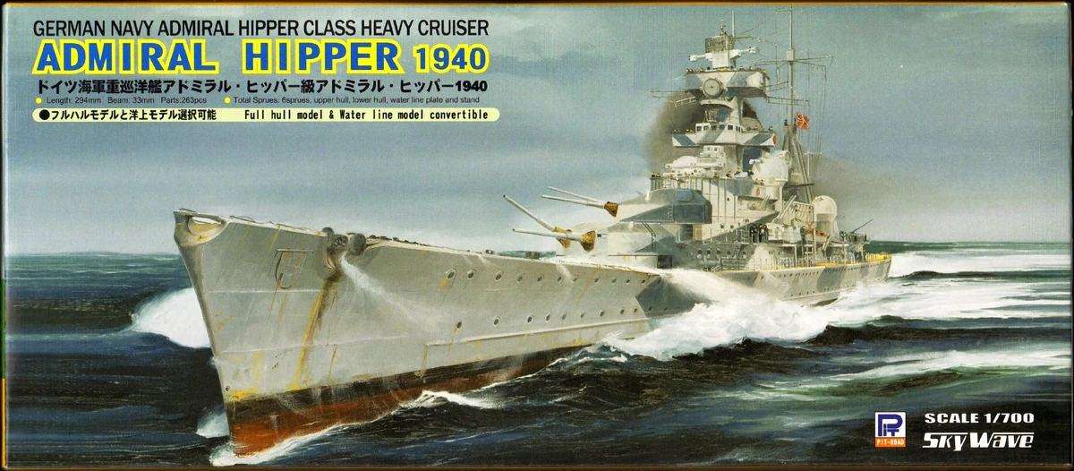 Category:Admiral Hipper-class cruiser | Encyclopedia of Scale Models ...