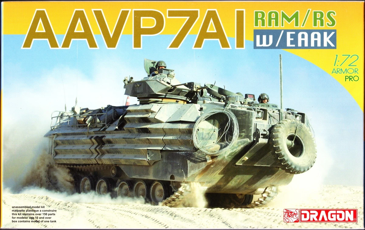 Dragon Models 1/72 7233 AAVP7A1 RAM/RS w/EAAK | Encyclopedia of Scale ...