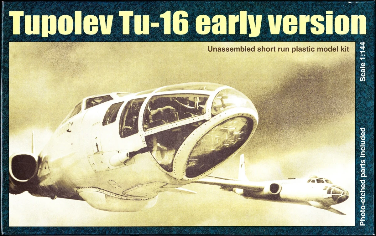OKB-144 1/144 103 Tupolev Tu-16 early version | Encyclopedia of Scale ...