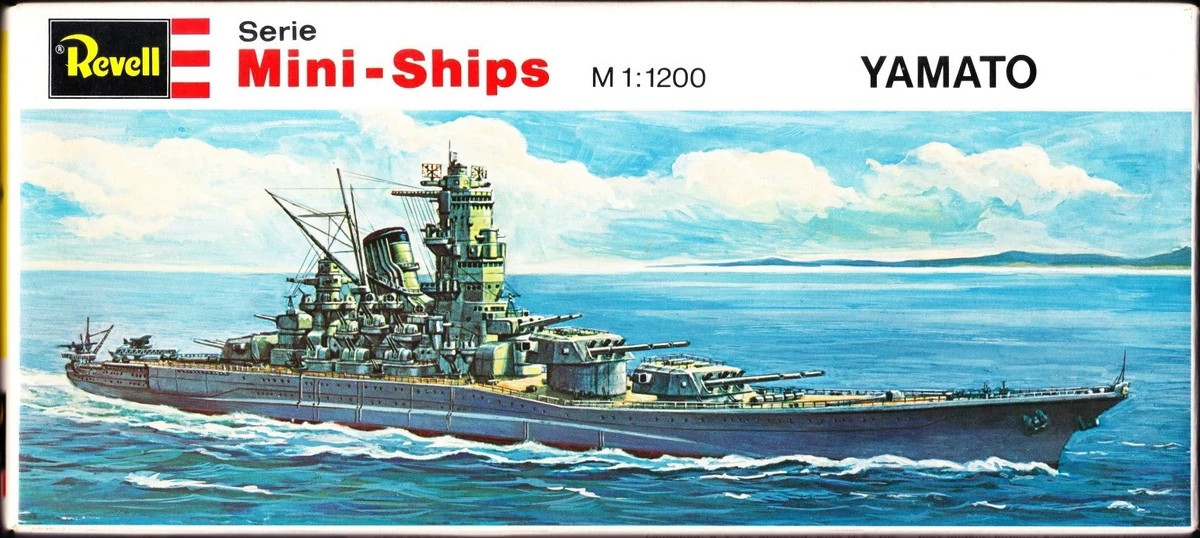 Revell/Germany 1/1200 H-2408 Yamato | Encyclopedia of Scale Models Wiki ...