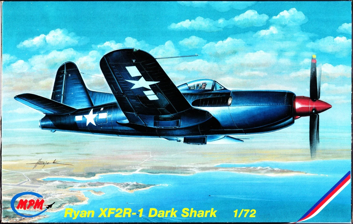 MPM 1/72 72131 Ryan XF2R-1 Dark Shark upgraded kit | Encyclopedia of ...