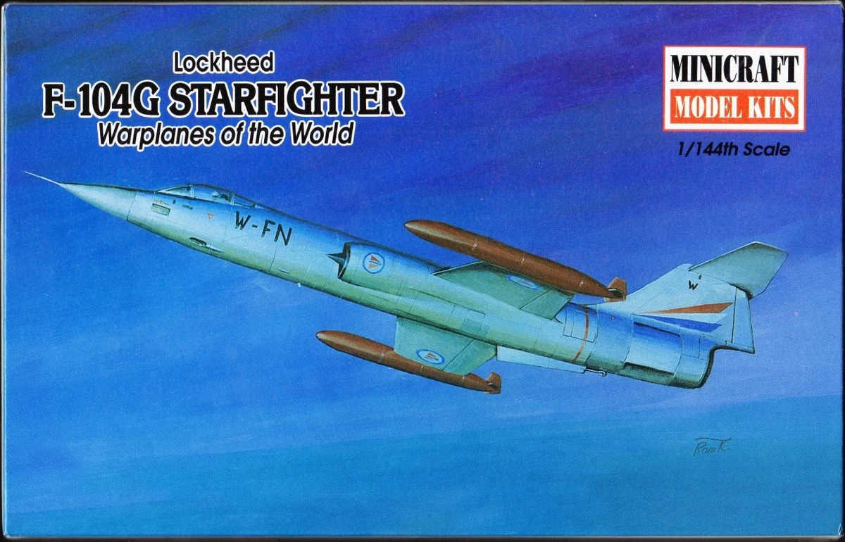 Minicraft 1/144 14429 Lockheed F-104G Starfighter | Encyclopedia of ...