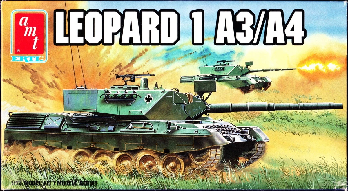 AMT/ERTL 1/72 8640 Leopard 1A3/A4 | Encyclopedia of Scale Models Wiki | Fandom