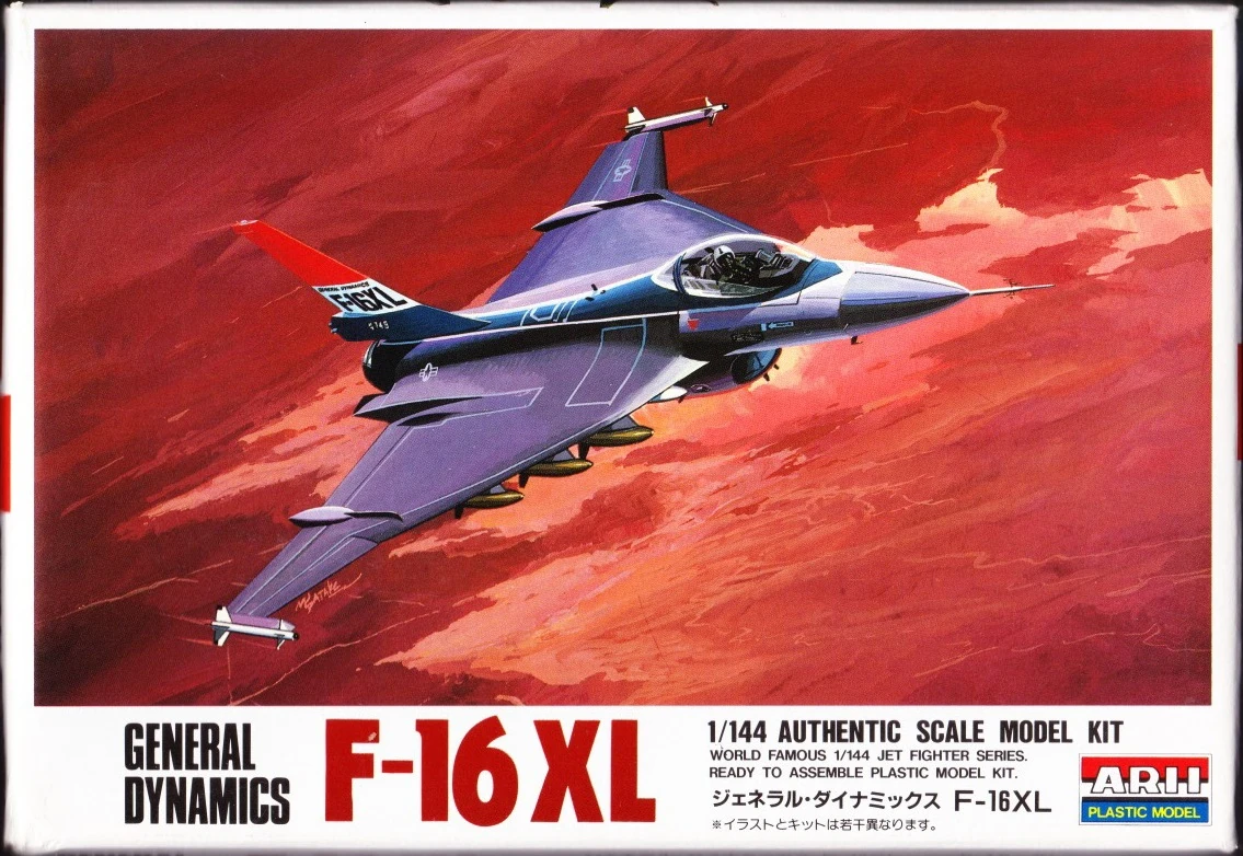 Arii 1/144 23006 General Dynamics F-16XL | Encyclopedia of Scale Models Wiki | Fandom