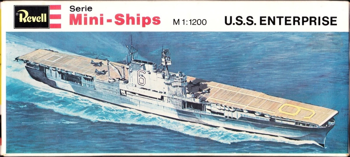 Revell/Germany 1/1200 H-2401 U.S.S. Enterprise | Encyclopedia of Scale ...