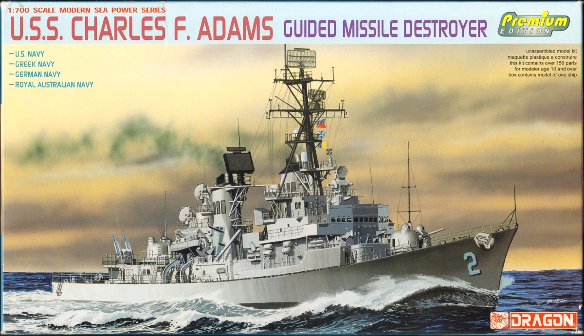 Category:Charles F. Adams-class destroyer | Encyclopedia of Scale ...