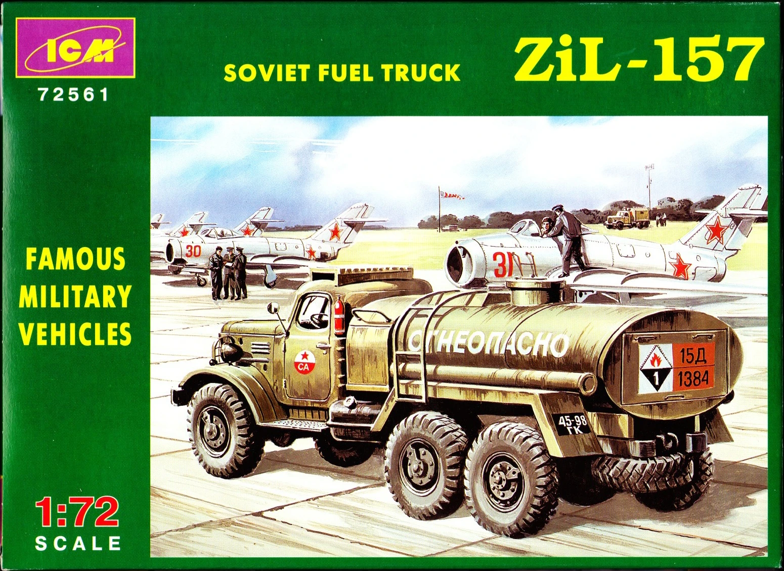 ICM 1/72 72561 ZiL-157 Fuel Truck | Encyclopedia of Scale Models Wiki ...