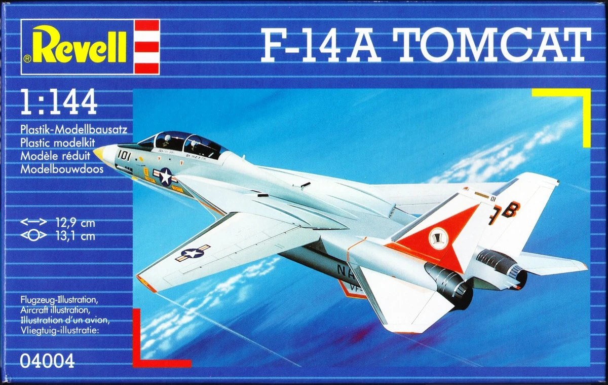 Revell/Germany 1/144 04004 F-14A Tomcat | Encyclopedia of Scale Models ...