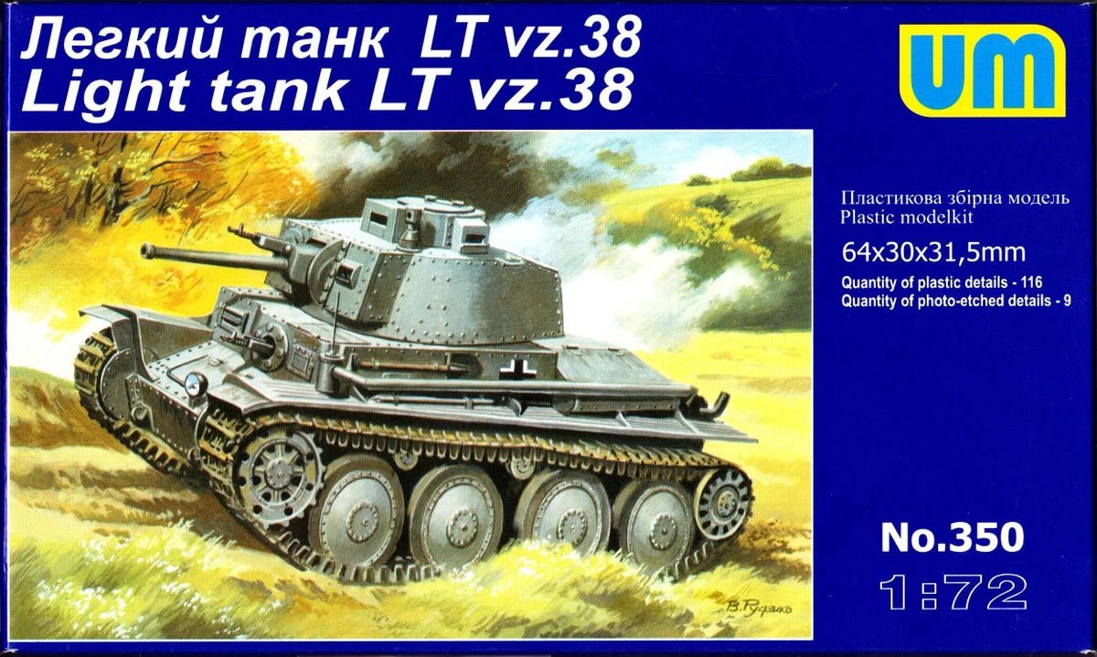 Unimodels 1/72 350 LT vz.38 | Encyclopedia of Scale Models Wiki | Fandom