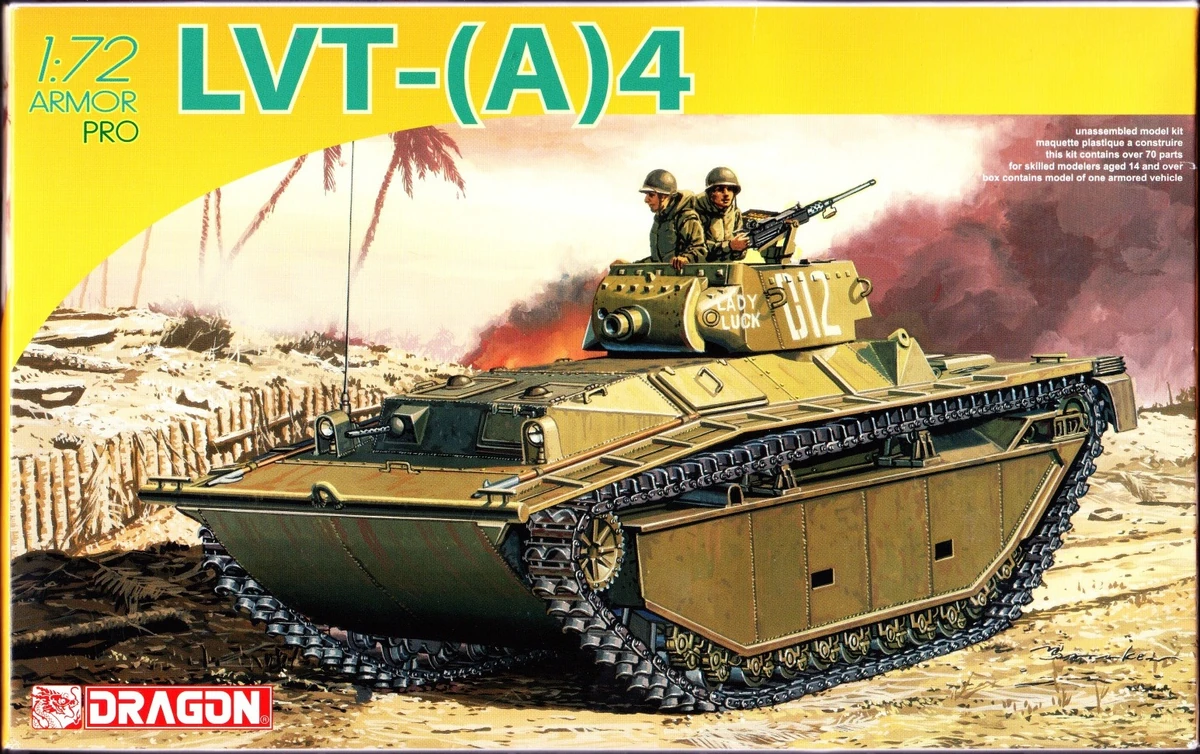 Dragon Models 1/72 7388 LVT-(A)4 | Encyclopedia of Scale Models Wiki ...