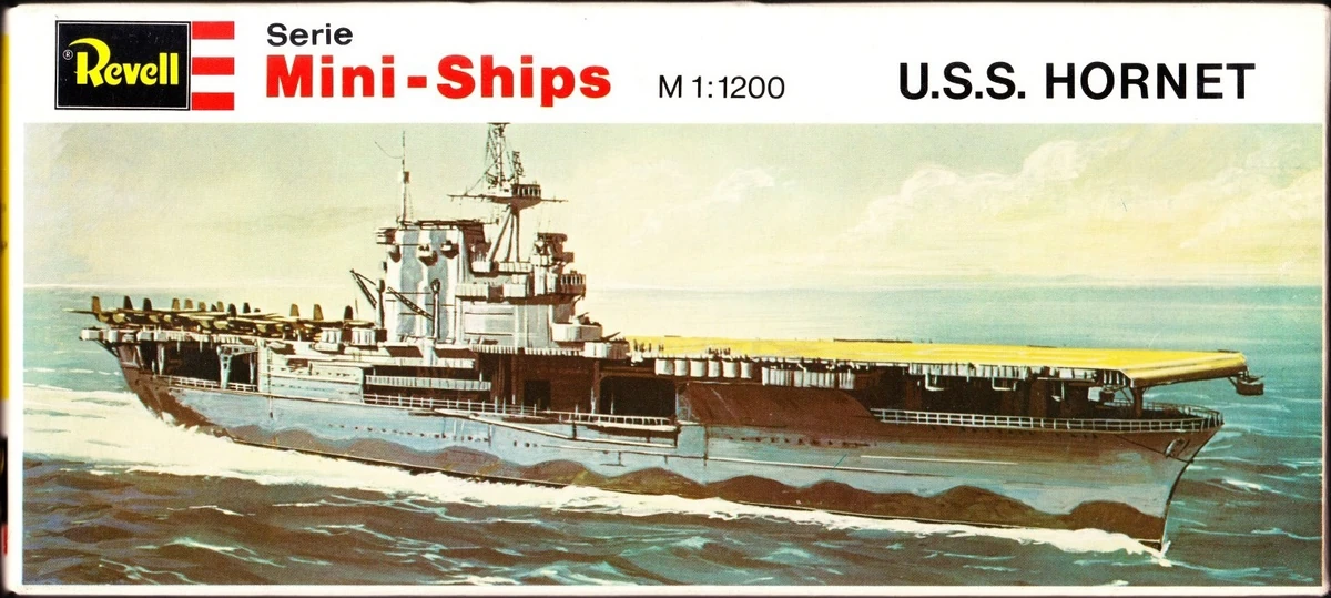 Revell/Germany 1/1200 H-2403 U.S.S. Hornet | Encyclopedia of Scale ...