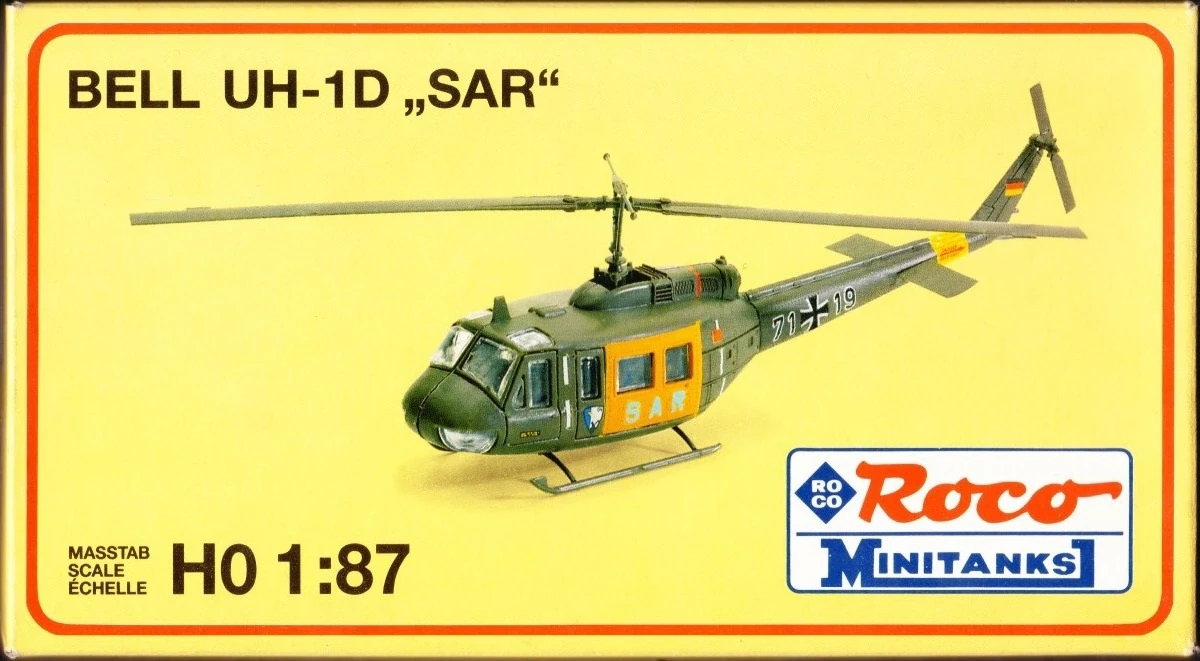 Roco 1/87 434 Bell UH-1D "SAR" | Encyclopedia of Scale Models Wiki | Fandom
