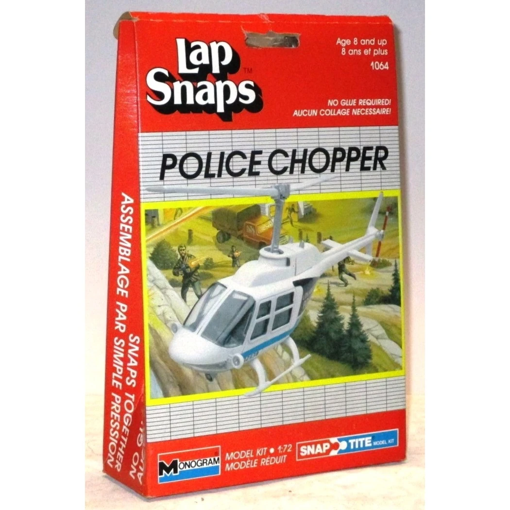 Monogram 1/72 1064 Police Chopper | Encyclopedia of Scale Models Wiki ...