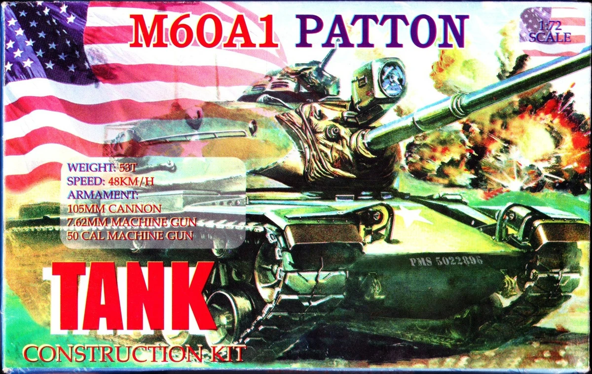 Galaxy/PMS 1/72 5 M60A1 Patton | Encyclopedia of Scale Models Wiki | Fandom
