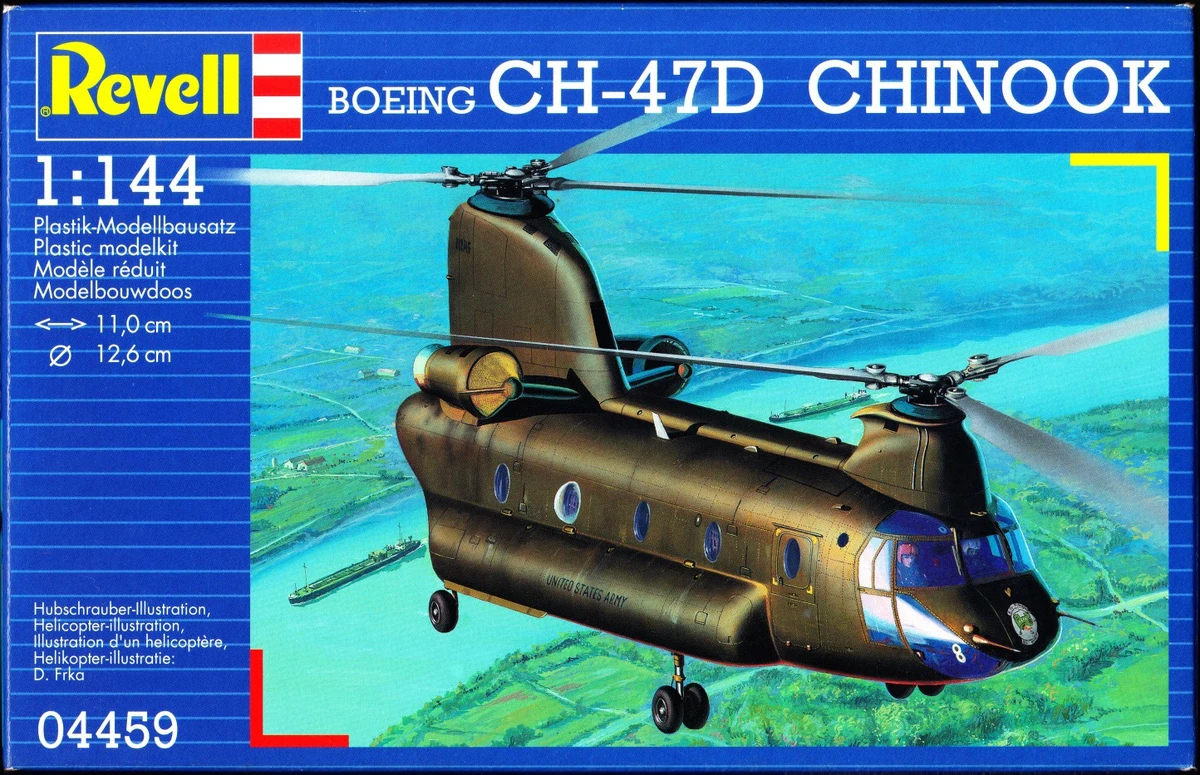Revell/Germany 1/144 04459 Boeing CH-47D Chinook | Encyclopedia of ...