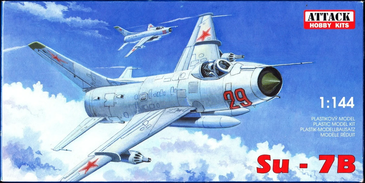 Attack 1/144 14408 Su-7B | Encyclopedia of Scale Models Wiki | Fandom