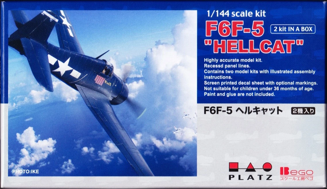 Platz 1/144 PD-16 F6F-5 Hellcat | Encyclopedia of Scale Models Wiki ...