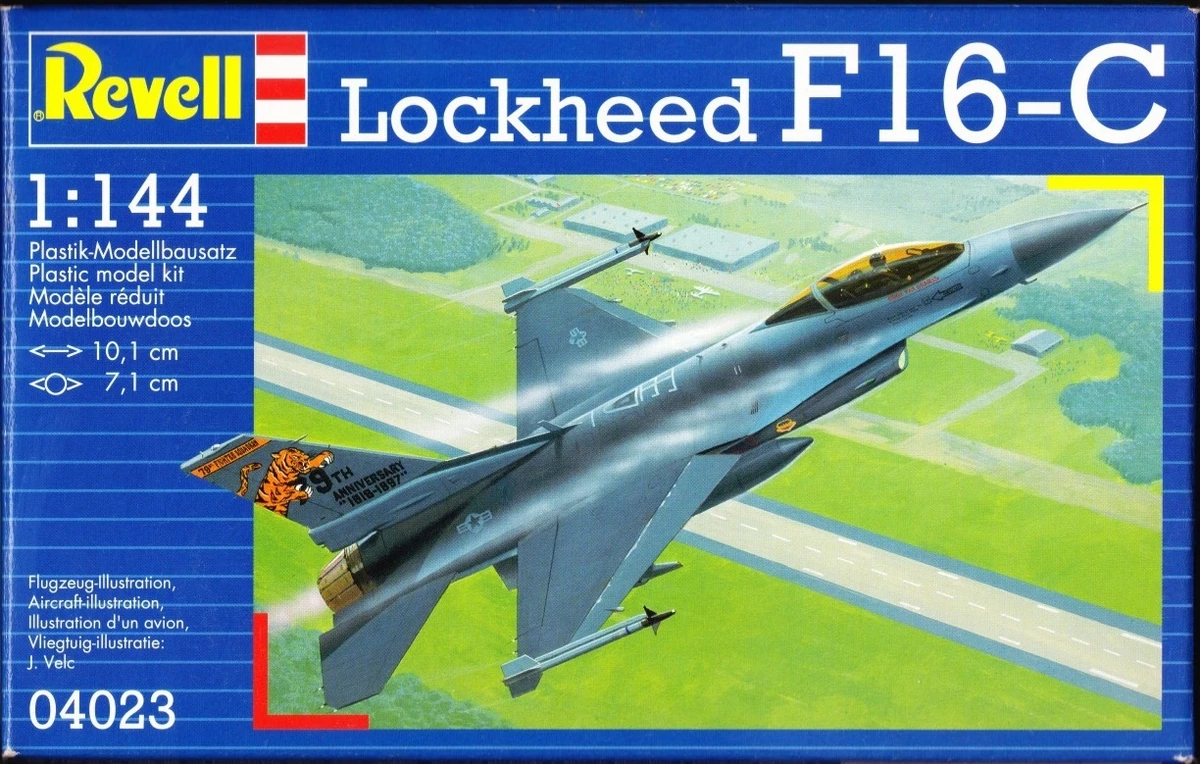 Revell/Germany 1/144 04023 Lockheed F-16C | Encyclopedia of Scale ...