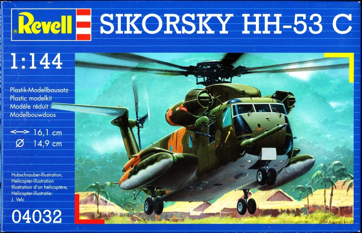 Revell/Germany 1/144 04032 Sikorsky HH-53C | Encyclopedia of Scale ...